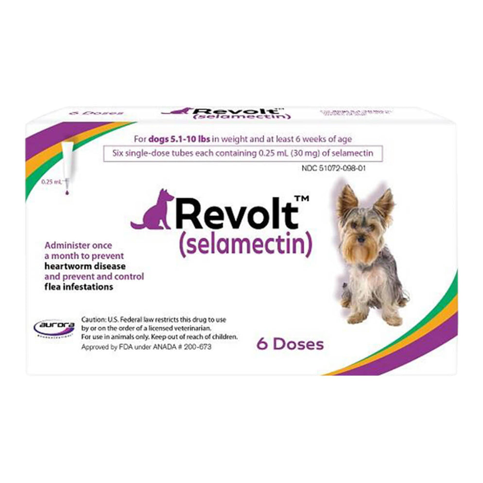 Rx Revolt (selamectin) Topical Parasiticide for Dogs — Pet Supplies 4 Less