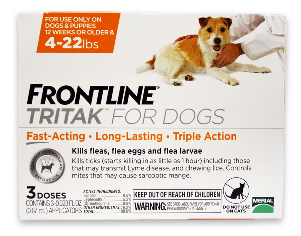 Frontline Tritak for Dogs, 3 Month — Pet Supplies 4 Less