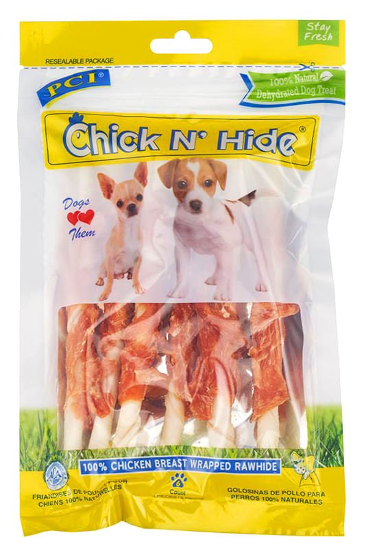 5" Chick N' Hide, 6 ct for dogs — Pet Supplies 4 Less