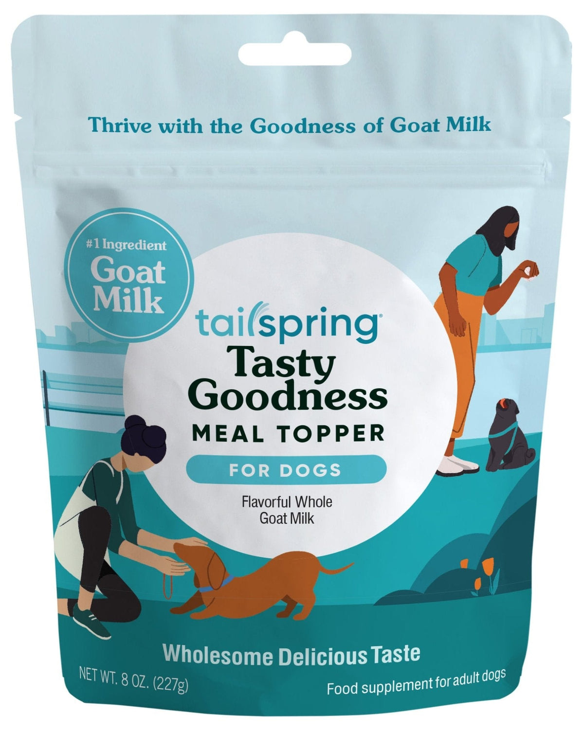 8 oz Dog Tasty Goodness Tailspring Meal Topper — Pet Supplies 4 Less