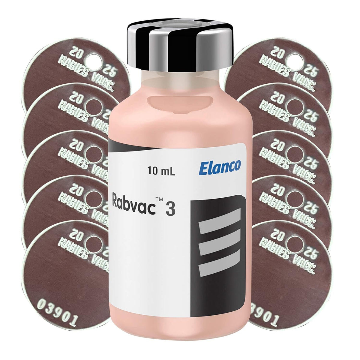 RabVac 3 Rabies Vaccine for Dogs, Cats & Horses, With Tags — Pet ...