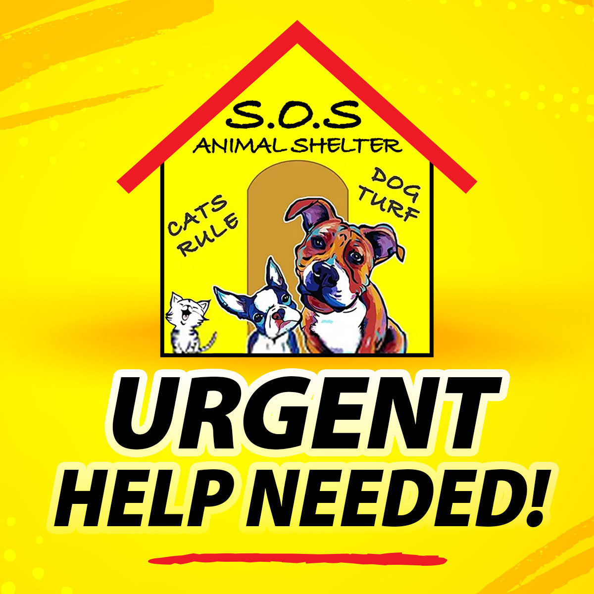 Save SOS Animal Shelter: Urgent Help Needed — Pet Supplies 4 Less