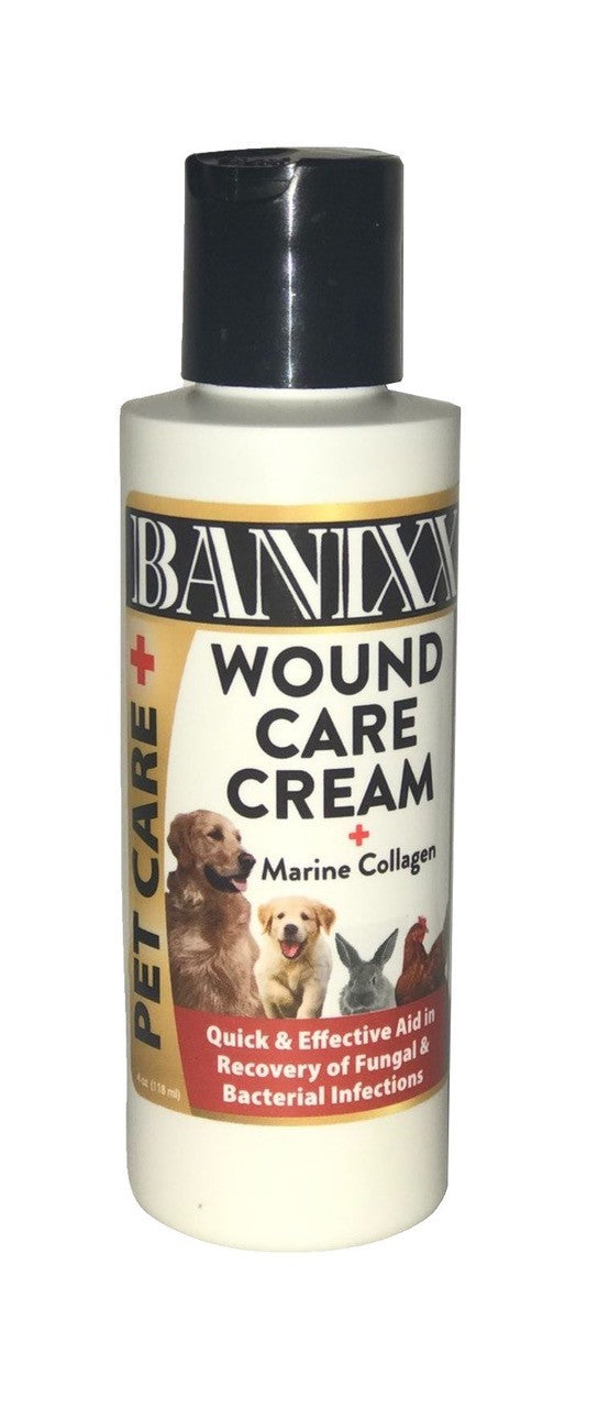 Banixx Wound Care Cream for Pets, 4 oz — Pet Supplies 4 Less