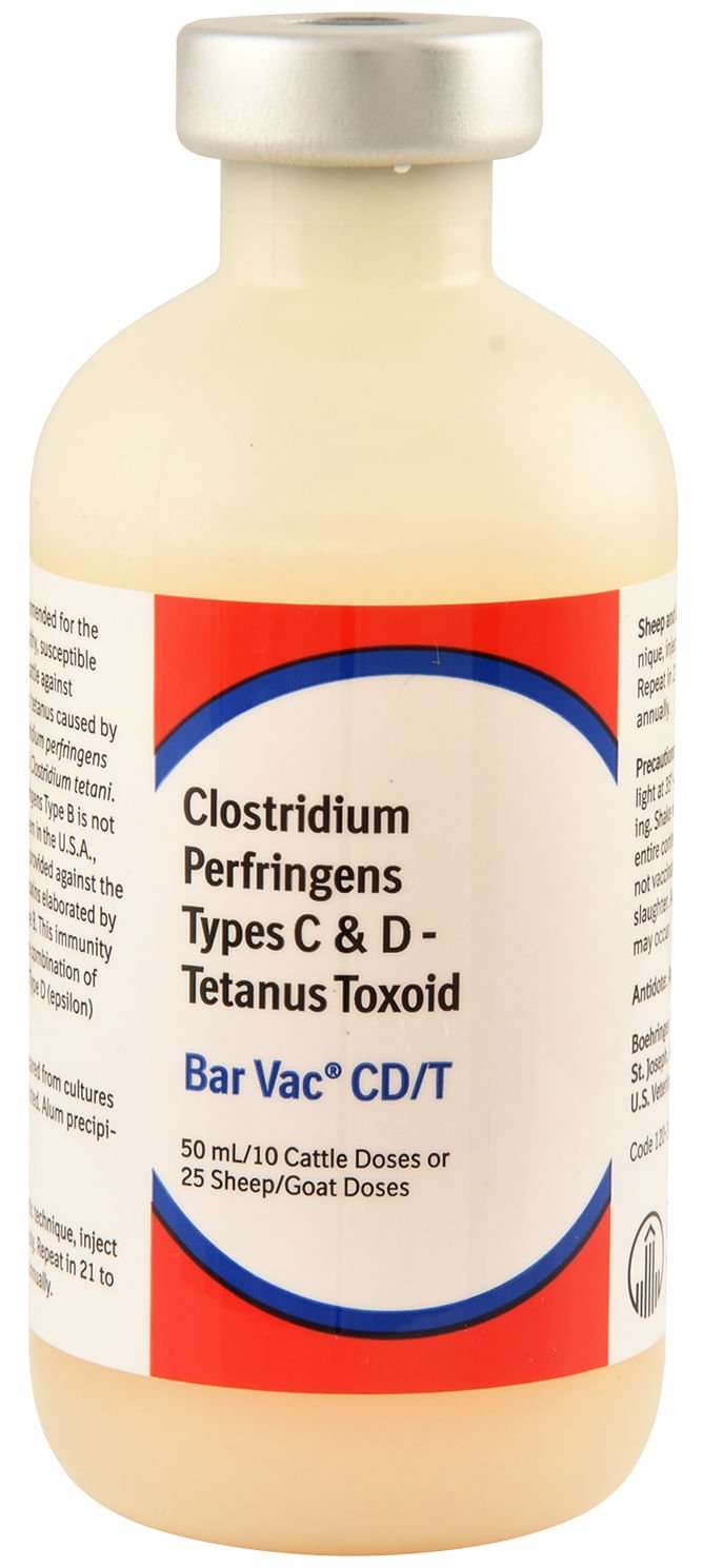 Bar Vac CD/T Cattle, Sheep, and Goat Vaccine — Pet Supplies 4 Less