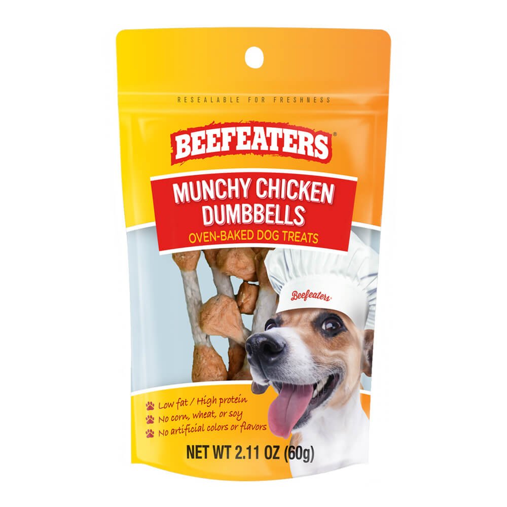 Beefeaters Munchy Chicken Dumbbells for Dogs — Pet Supplies 4 Less
