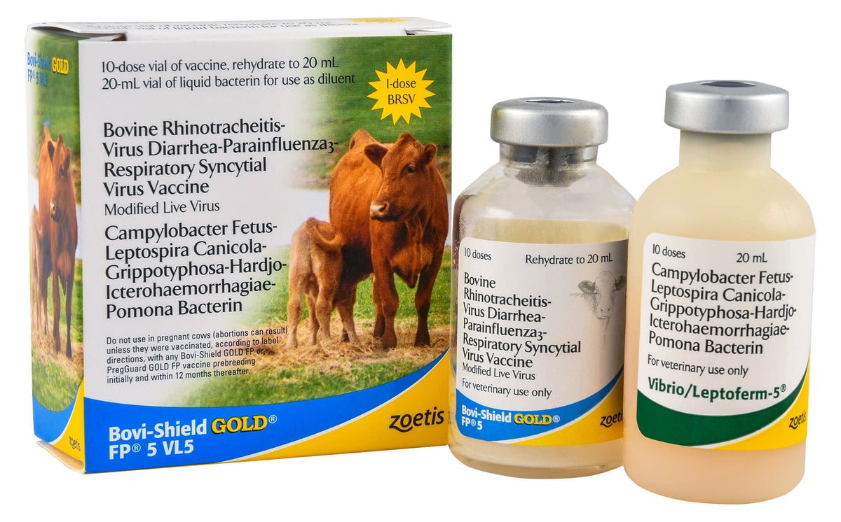 Bovi-Shield Gold® FP® 5 VL5 Cattle Vaccine — Pet Supplies 4 Less