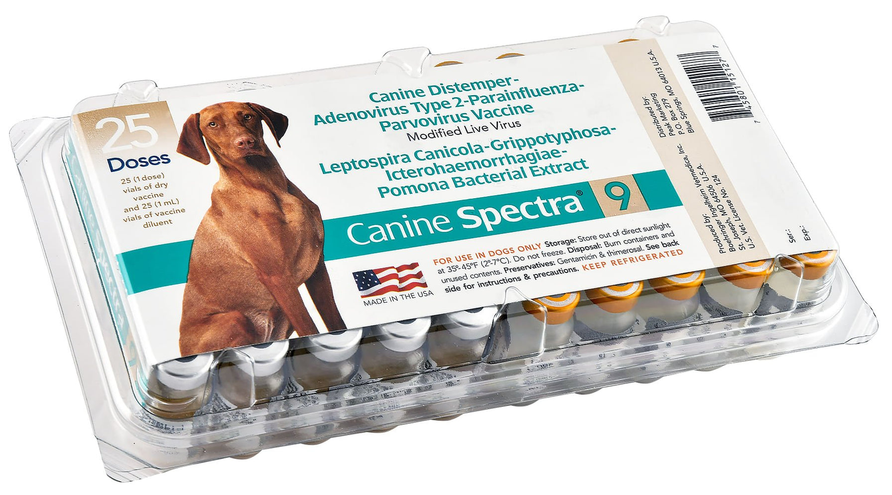 Canine Spectra 9 Dog Vaccine (9 in 1 Way Dog & Puppy Shots) — Pet ...