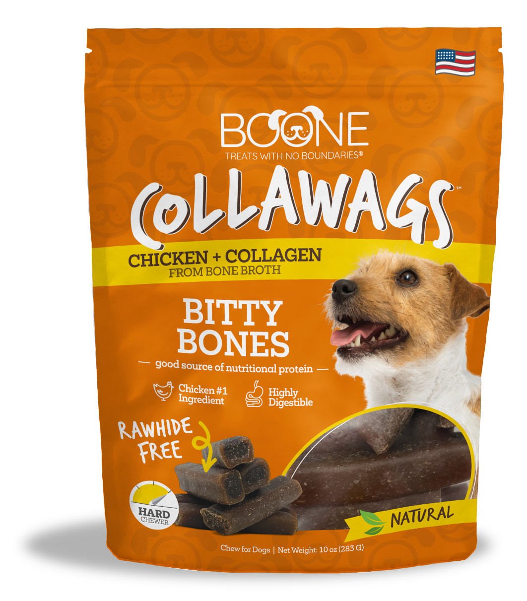 Collawags Bitty Bones for Dogs, Chicken Flavor — Pet Supplies 4 Less