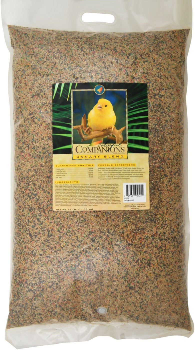 Colorful Companions Canary Blend, 25 lb — Pet Supplies 4 Less