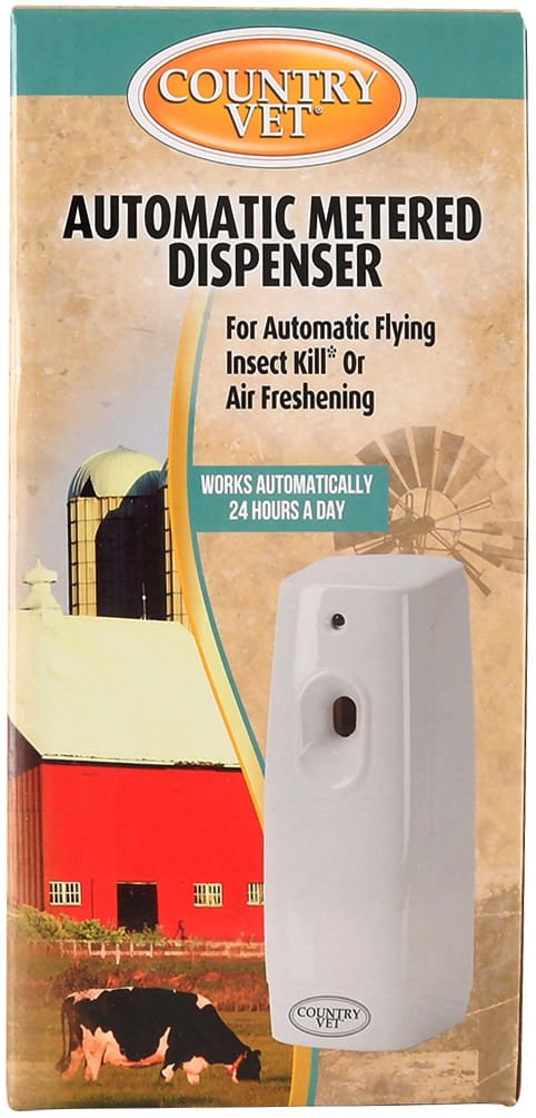 Country Vet Automatic Fly Control Dispenser — Pet Supplies 4 Less