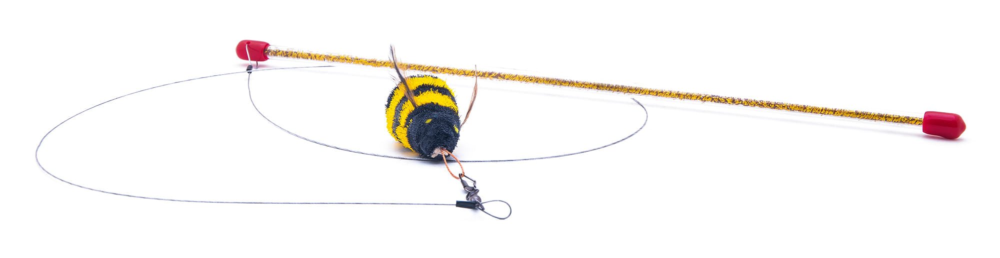 Go Cat Da Bee Wand Toy | Best Cat Toys — Pet Supplies 4 Less