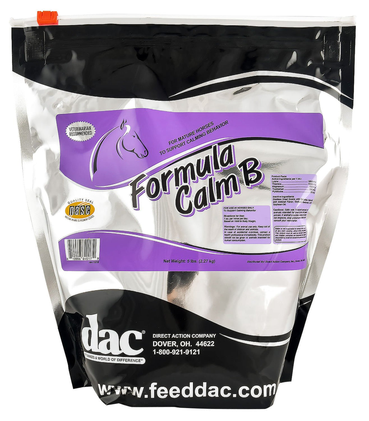 dac Formula Calm B Horse Supplement — Pet Supplies 4 Less