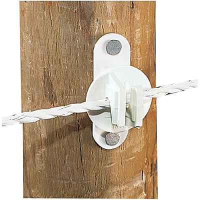 Dare Wood/Vinyl Post Insulator For Wire, pack of 25 — Pet Supplies 4 Less