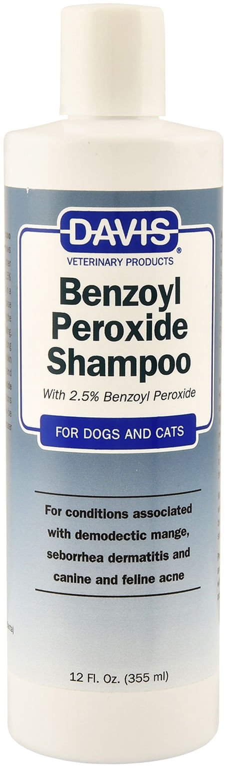 Davis Benzoyl Peroxide Shampoo | Dog Shampoo | Cat Shampoo — Pet ...