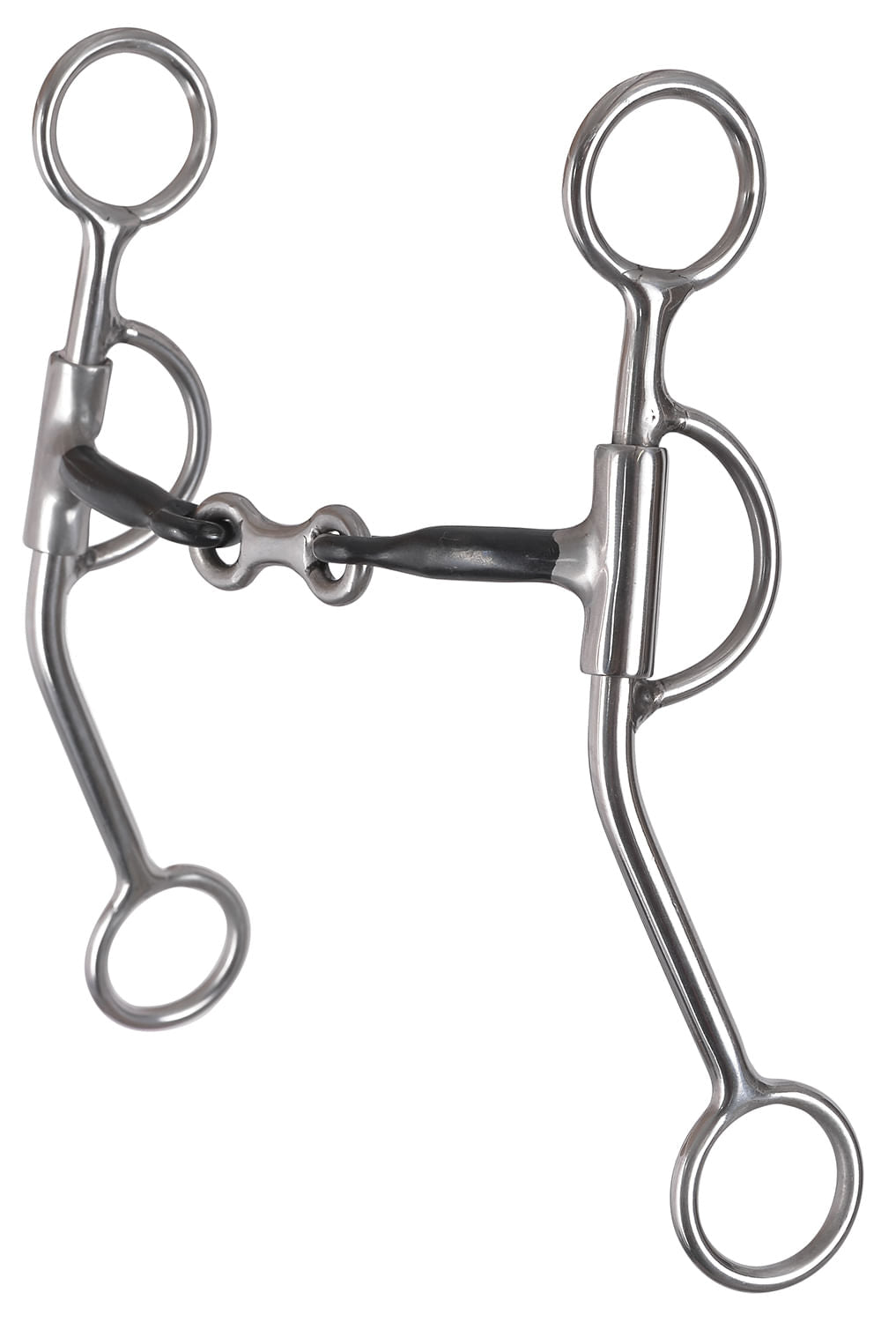 3-Piece Dogbone Long Shank Curb Bit by Diamond R — Pet Supplies 4 Less