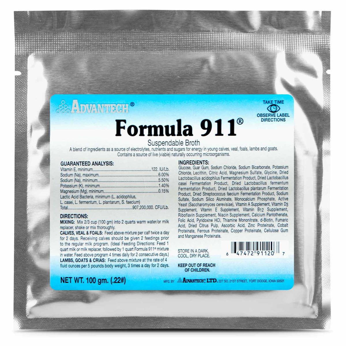 Formula 911® Suspendable Broth — Pet Supplies 4 Less