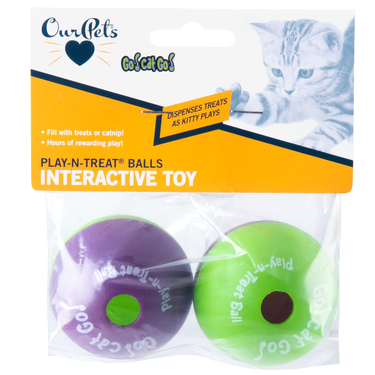 Go! Cat Go! Play-N-Treat® Twin Pack Cat Treats — Pet Supplies 4 Less