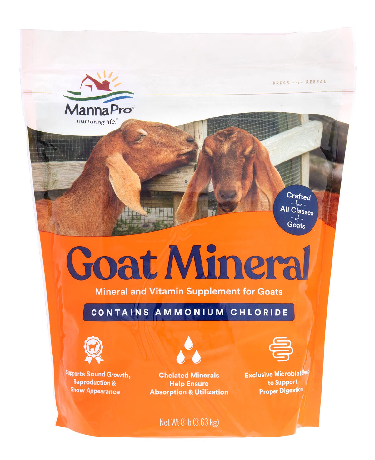 Goat Mineral Supplement from Manna Pro, 8 lb — Pet Supplies 4 Less