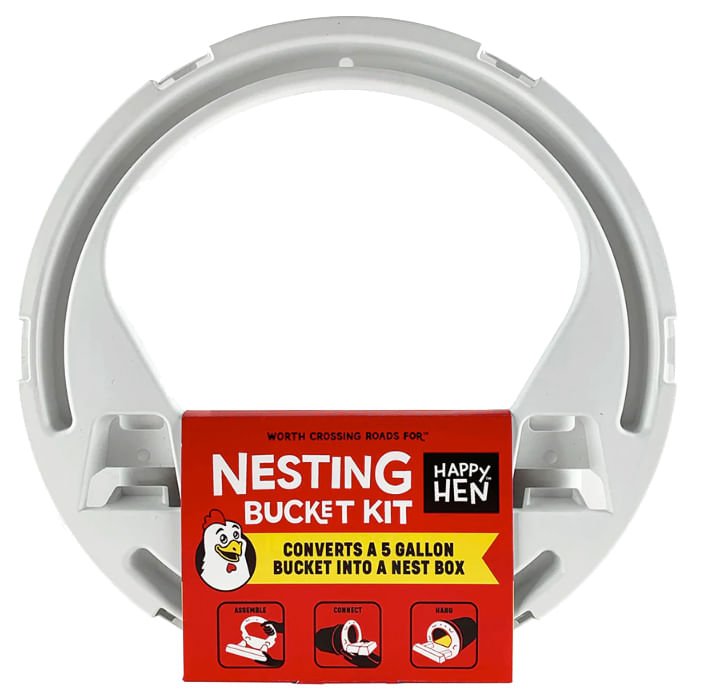 Happy Hen Nesting Bucket Kit, Easy to Clean — Pet Supplies 4 Less