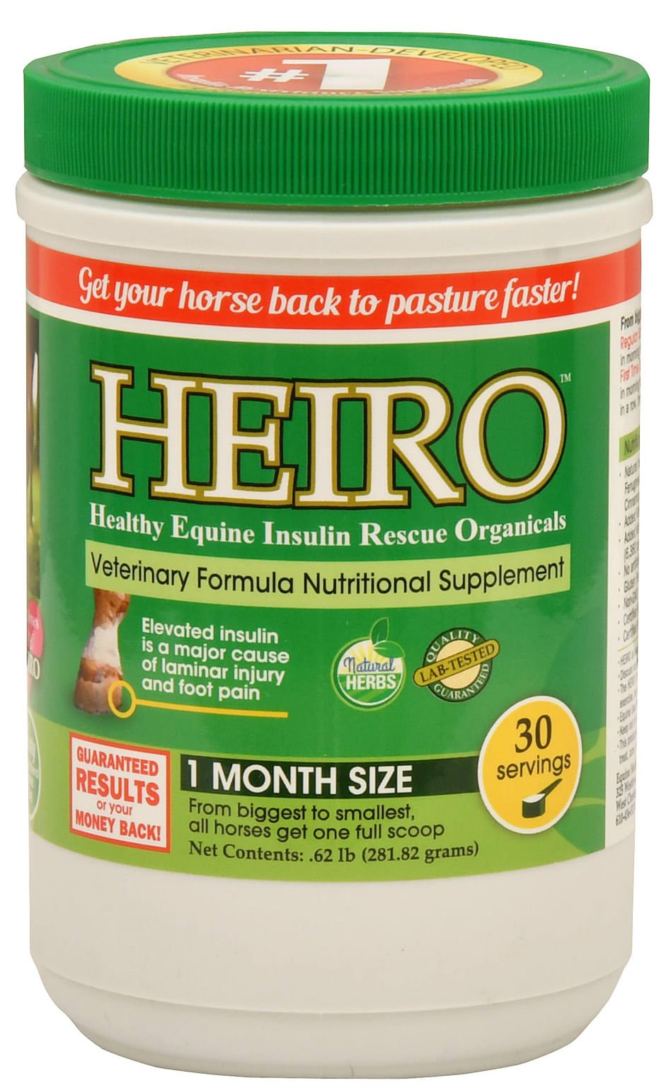 HEIRO Equine Insulin Resistance Supplement, 1 Month Supply — Pet Supplies 4 Less