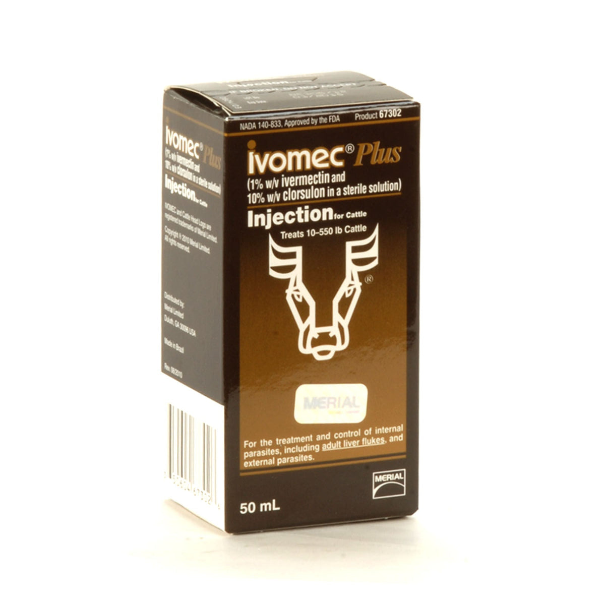 Ivomec Plus Injectable Wormer for Cattle — Pet Supplies 4 Less