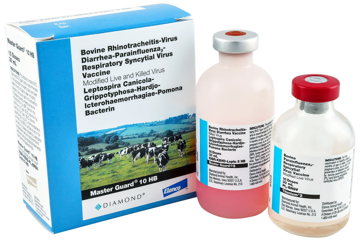 Master Guard® 10 HB Cattle Vaccine with Lepto — Pet Supplies 4 Less