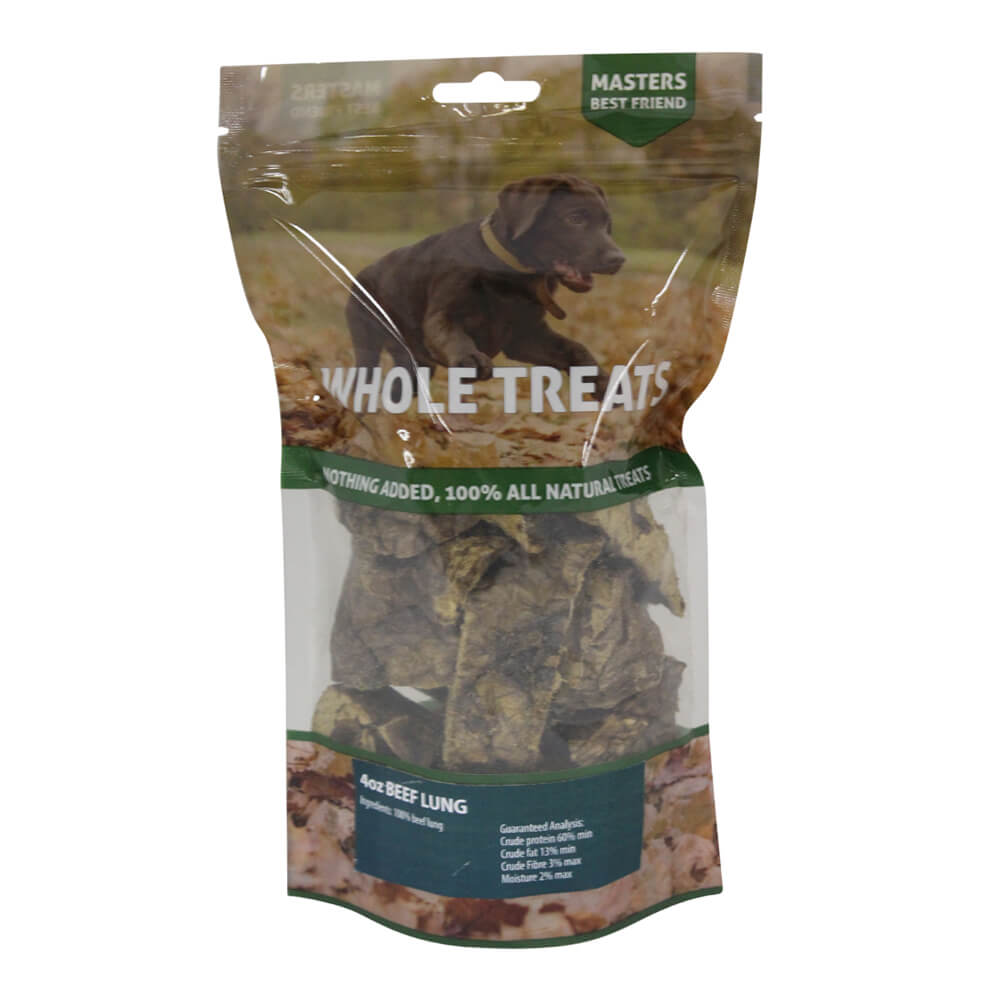 Masters Best Friend Beef Lung Dog Treats, 4 oz — Pet Supplies 4 Less