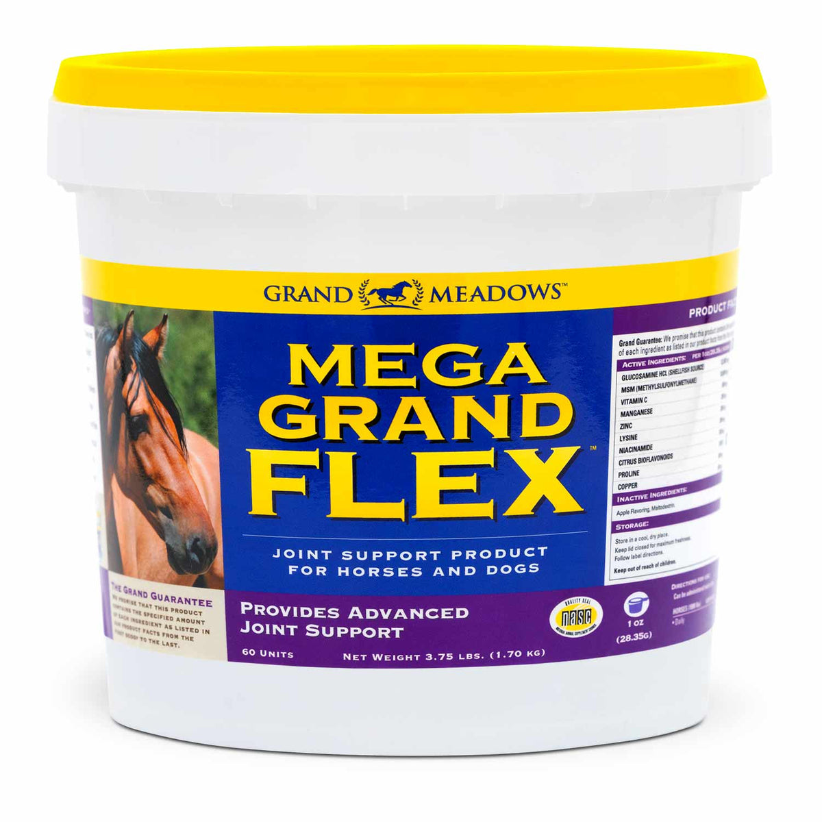 Mega Grand Flex Joint Supplement for Horses , Multiple Sizes — Pet ...