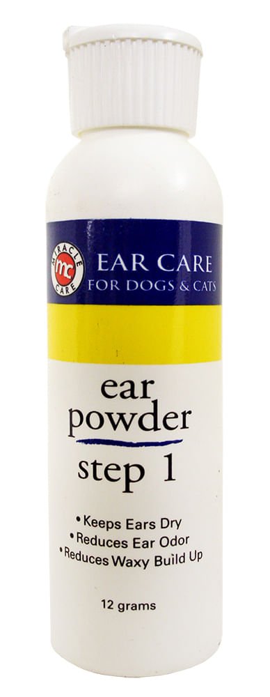 Miracle Care R-7 Ear Powder for Dogs & Cats, Step 1 — Pet Supplies 4 Less