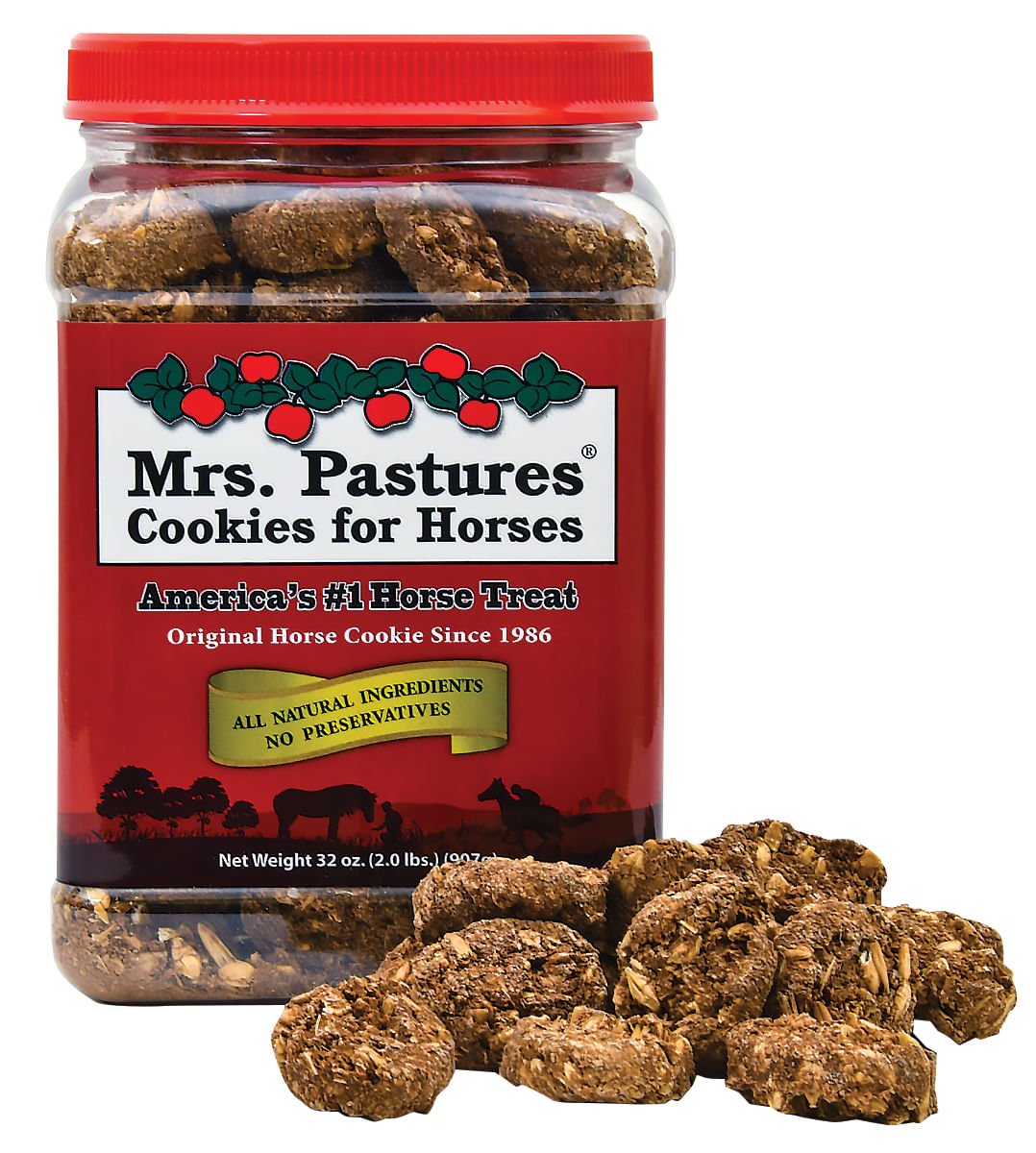 Mrs. Pastures Horse Cookies, All Natural — Pet Supplies 4 Less