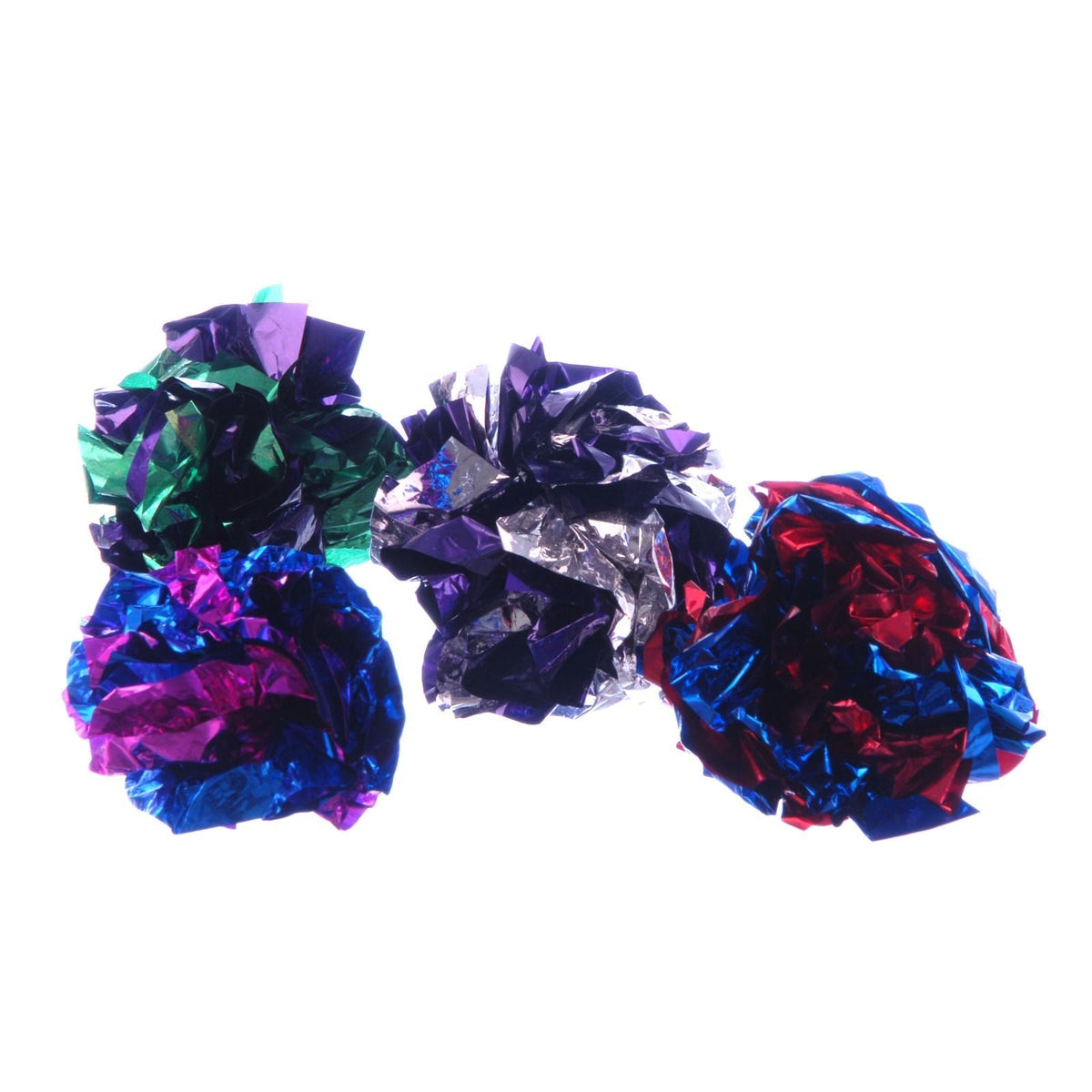 Mylar Crackle Balls Cat Toys — Pet Supplies 4 Less