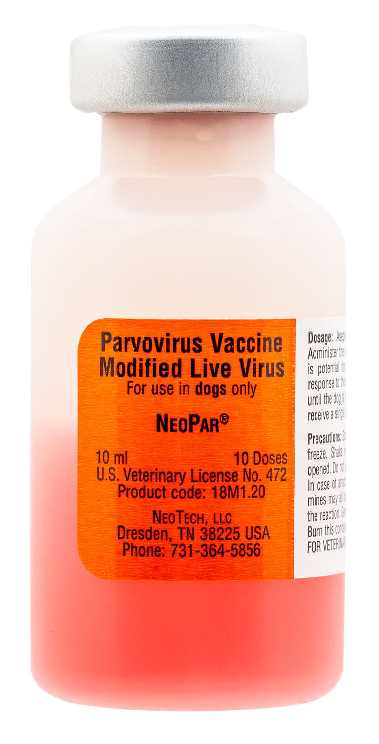NeoPar Parvo Vaccine for Dogs (Parvovirus Vaccine) — Pet Supplies 4 Less