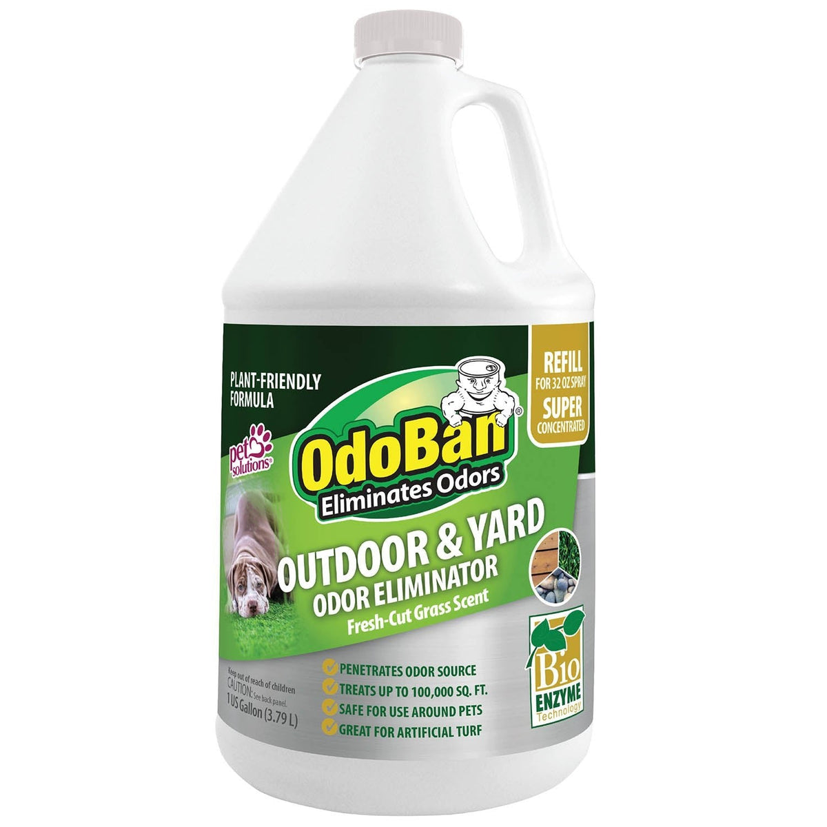 Outdoor & Yard Odor Eliminator, Super Concentrate Refill, 1 Gallon by ...