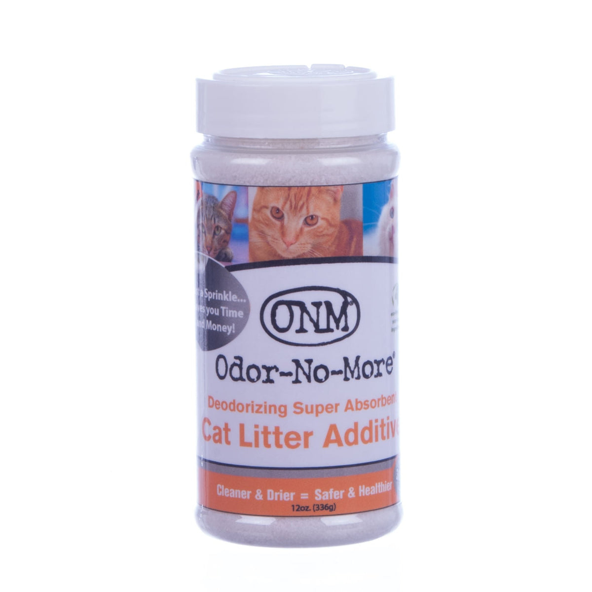 Odor-No-More Cat Litter Additive, 12½ oz — Pet Supplies 4 Less