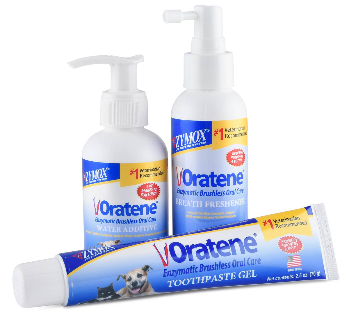 Oratene Complete Oral Care Kit for Dogs and Cats — Pet Supplies 4 Less