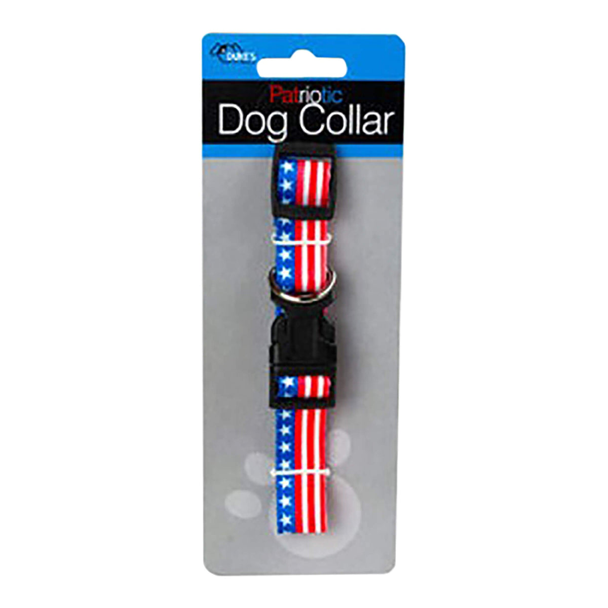 Duke's Patriotic Dog Collar, up to 20" — Pet Supplies 4 Less