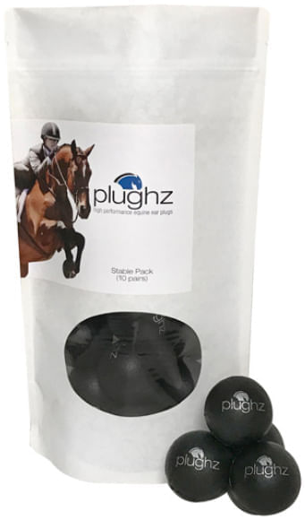 Plughz Equine Ear Plugs Stable Pack, 10 Pair — Pet Supplies 4 Less