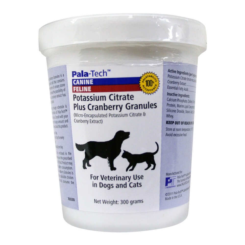 Potassium Citrate Plus Cranberry Granules for Cats & Dogs, 300 g — Pet ...