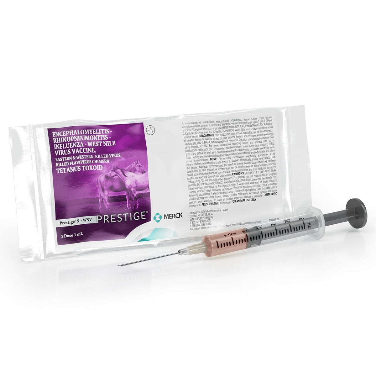 Prestige V + WNV Vaccines for Horses — Pet Supplies 4 Less