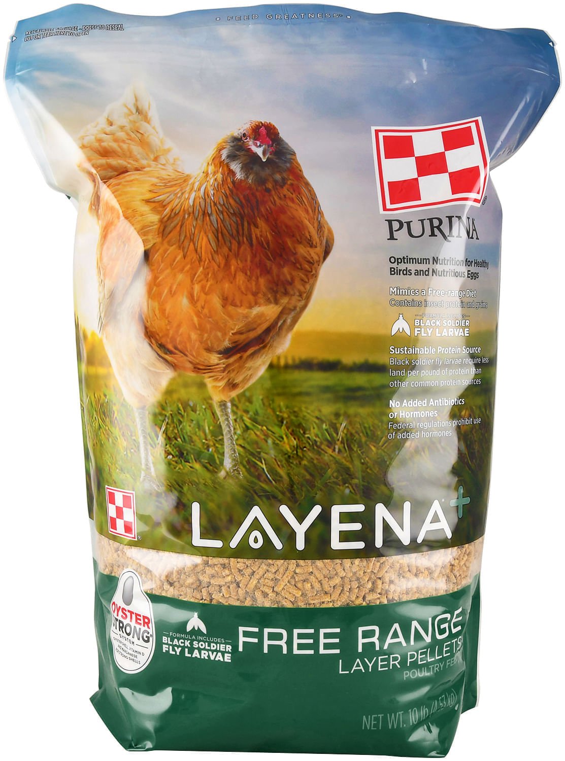 Purina Layena + Free Range Layer Pellets for Poultry — Pet Supplies 4 Less
