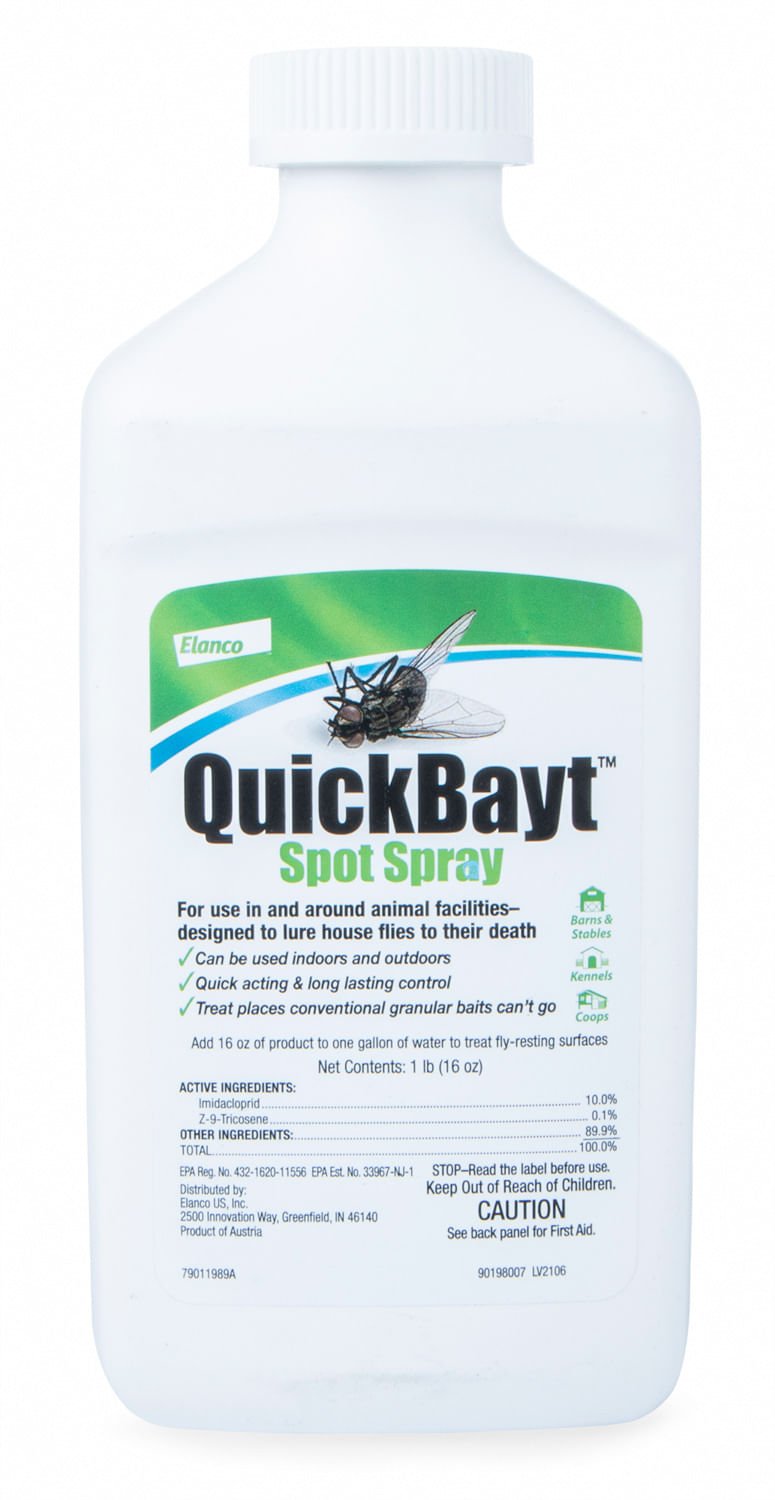 Bayer QuickBayt Spot Fly Spray, 16 oz — Pet Supplies 4 Less