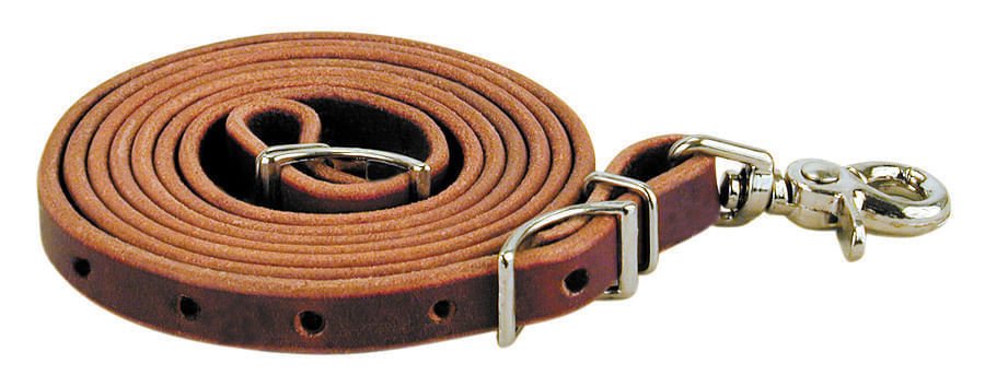 Reinsman Latigo Roping Rein for Horses — Pet Supplies 4 Less