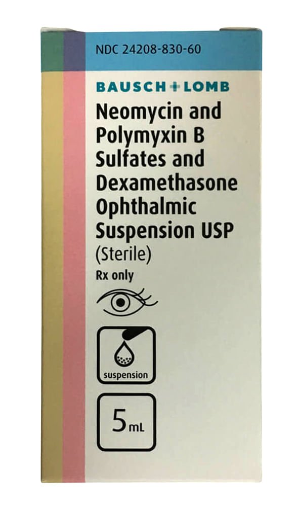 Rx Neo/Poly/Dex Ophthalmic Suspension for Animals — Pet Supplies 4 Less