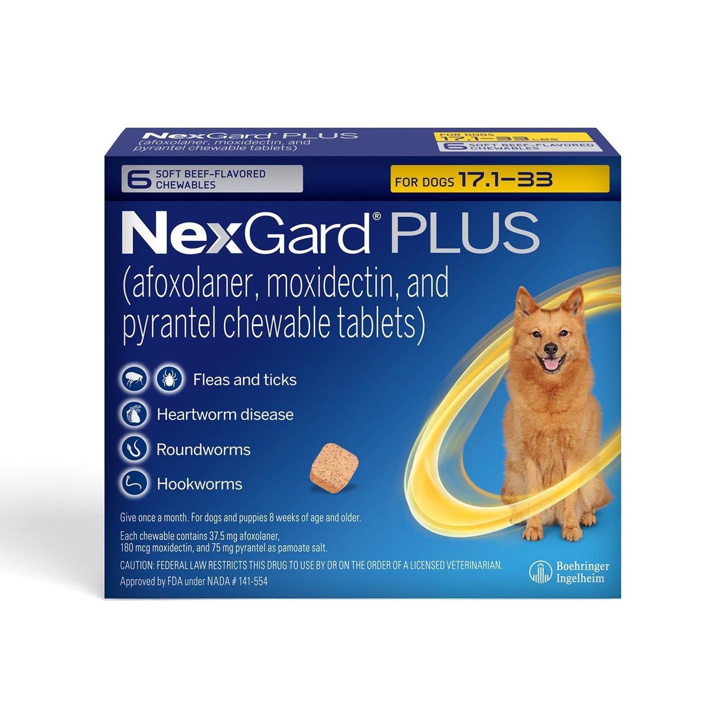 Nexgard Plus Flea and Tick Chewables for Dogs — Pet Supplies 4 Less