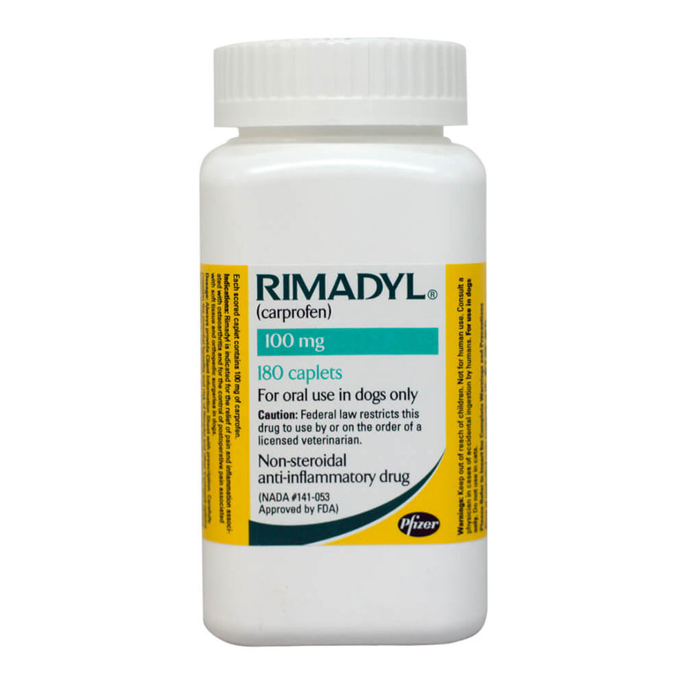Rx Rimadyl Caplets for Dogs (Carprofen) — Pet Supplies 4 Less