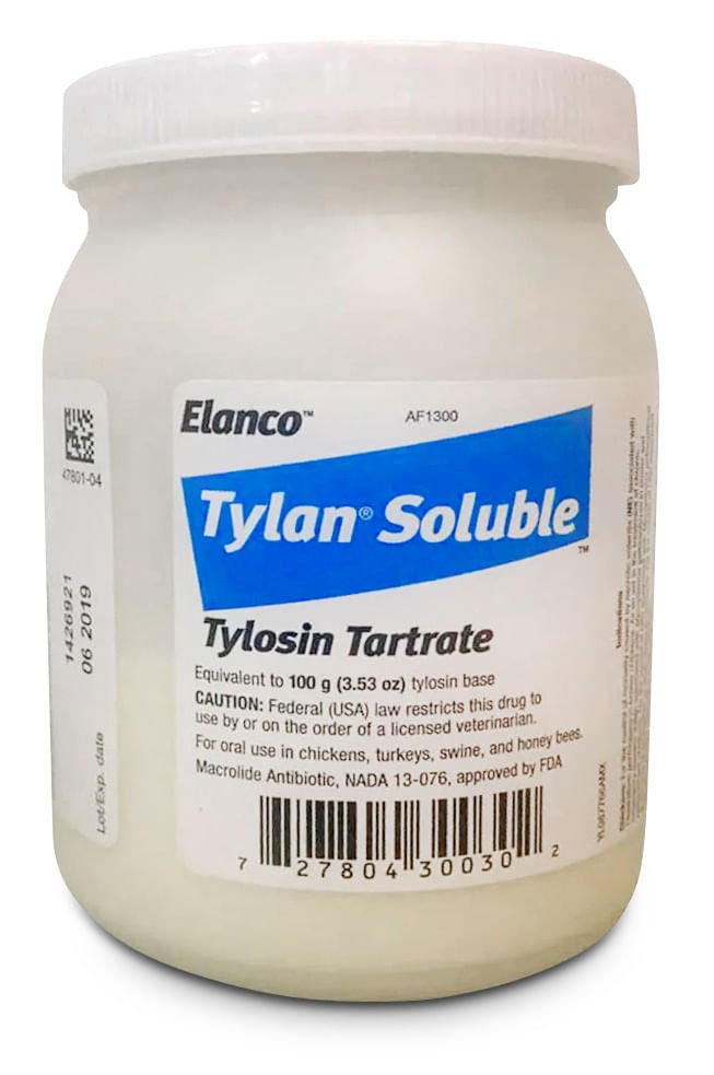 Tylan Soluble Powder 100 gm for Dogs, Cats & Farm Animals — Pet ...