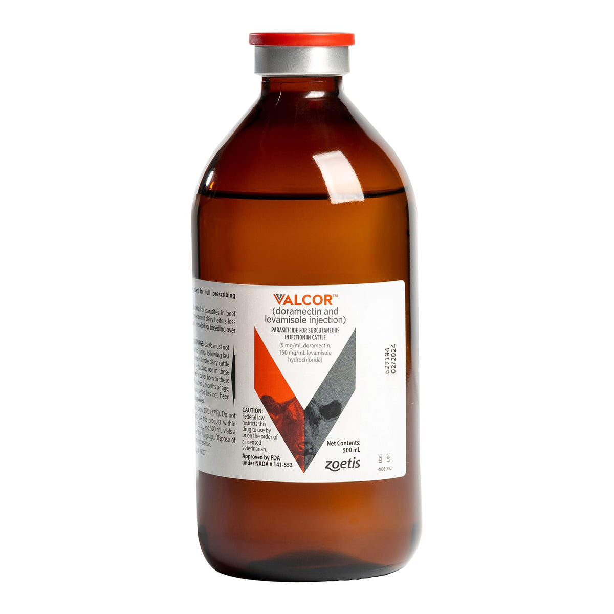 Rx Valcor Cattle Wormer Injection — Pet Supplies 4 Less