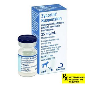 Zycortal Suspension for Dogs, 25 mg/mL, 4 mL — Pet Supplies 4 Less