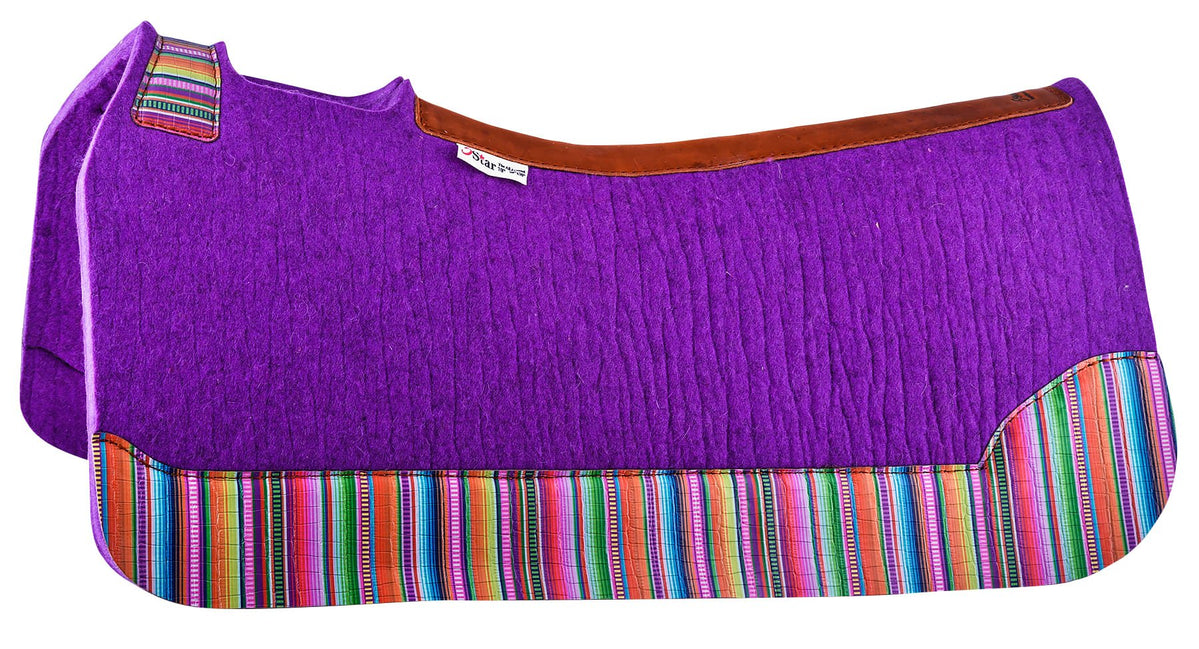 Serape 5 Star Saddle Pad, 30" x 30" — Pet Supplies 4 Less