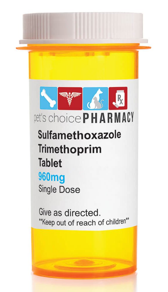 Rx SMZ TMP Tablets (Sulfamethoxazole and Trimethoprim) — Pet Supplies 4 ...